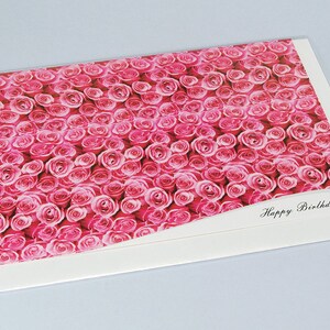 Roses, Happy Birthday – 3D Stereogram Optical Illusion Greeting Card ...