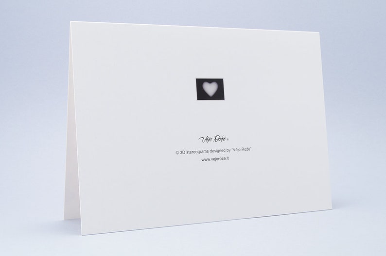 Roses, Happy Birthday – 3D Stereogram Optical Illusion Greeting Card ...