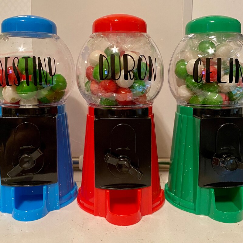 Gumball Machine Toy - Etsy
