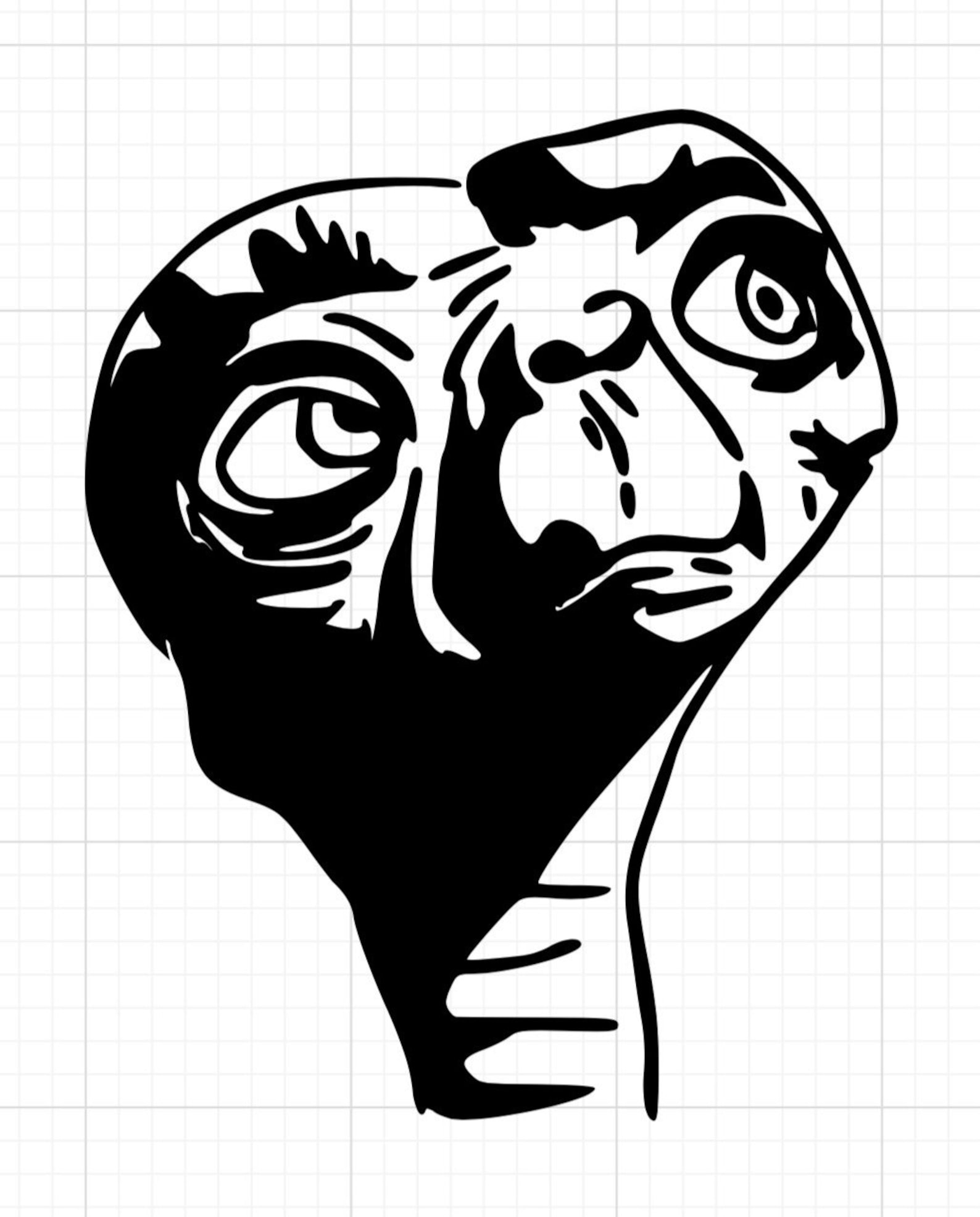 E.T. the Extraterrestrial Sticker - Etsy UK