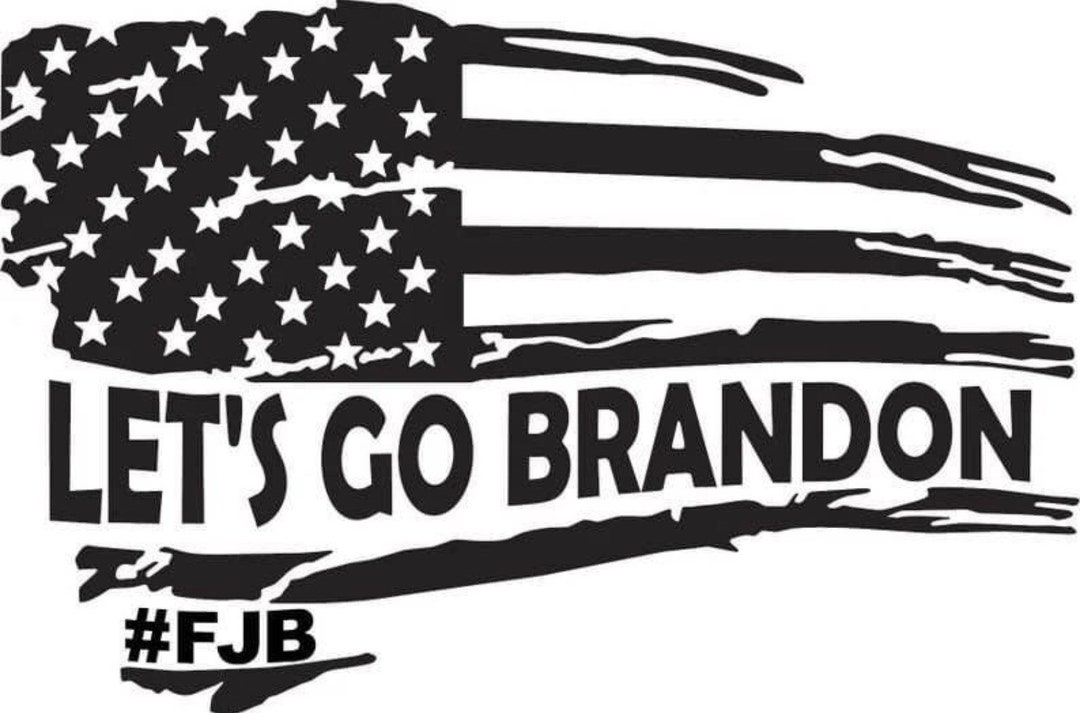 Let’s Go Brandon American Flag Decal - Etsy