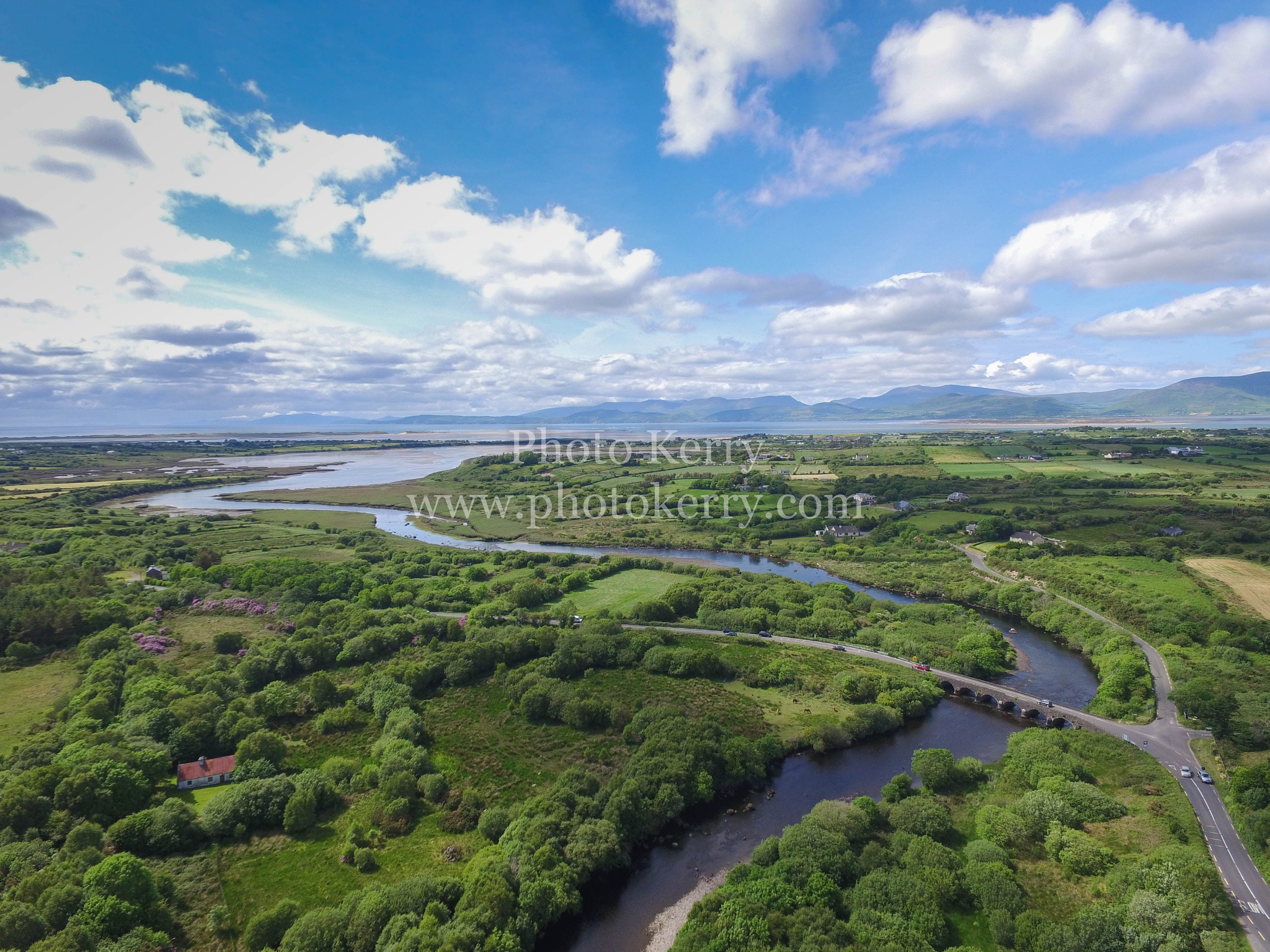 Mounted Photo of Caragh Bridge Glenbeigh Co. Kerry - Etsy