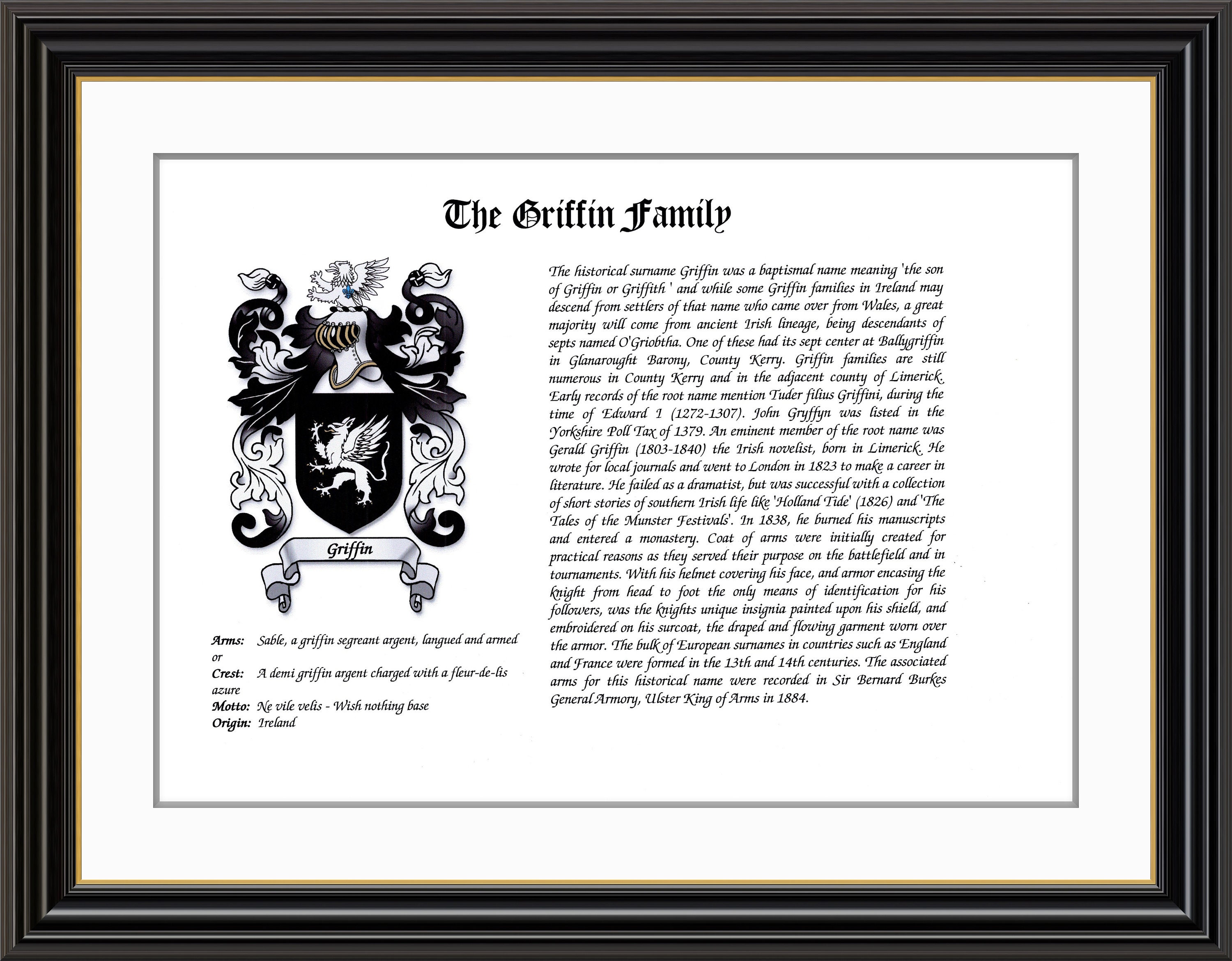 Griffin Family Tree