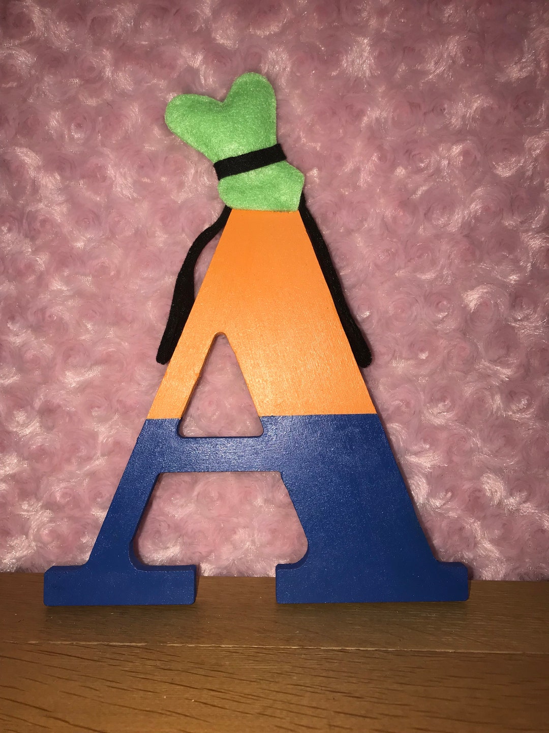 Personalized Disney Inspired Wooden Letters for Wall Decor (8 Inches ...