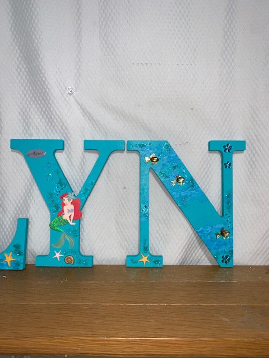Multiple Personalized Disney Inspired Wooden Letters for Wall - Etsy