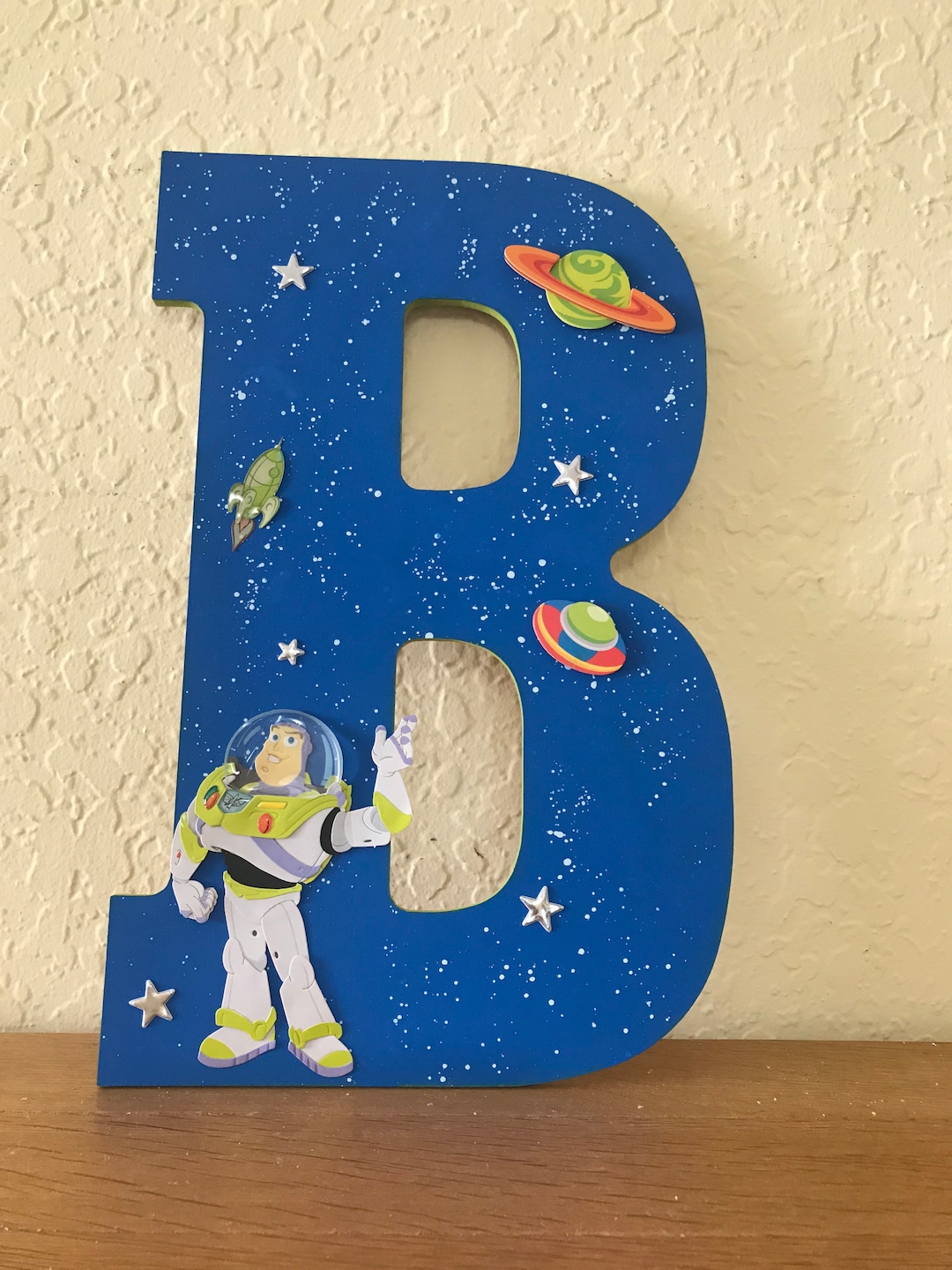 Personalized Disney Buzz Lightyear Toy Story Inspired Wooden Letters ...