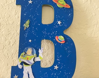 Buzz Lightyear Letters - Etsy