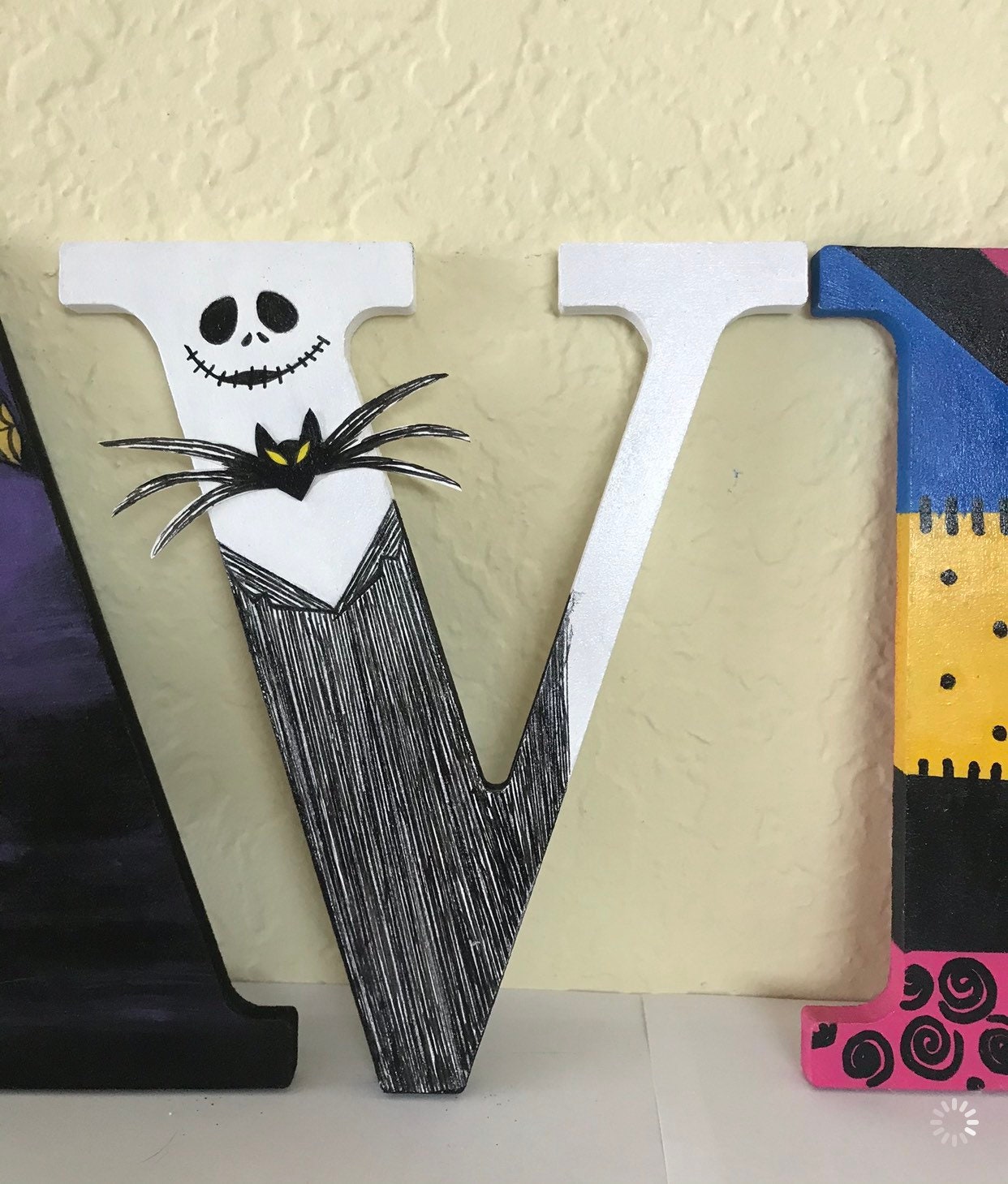 Personalized Disney Inspired Wooden Letters for Wall Decor 8 | Etsy