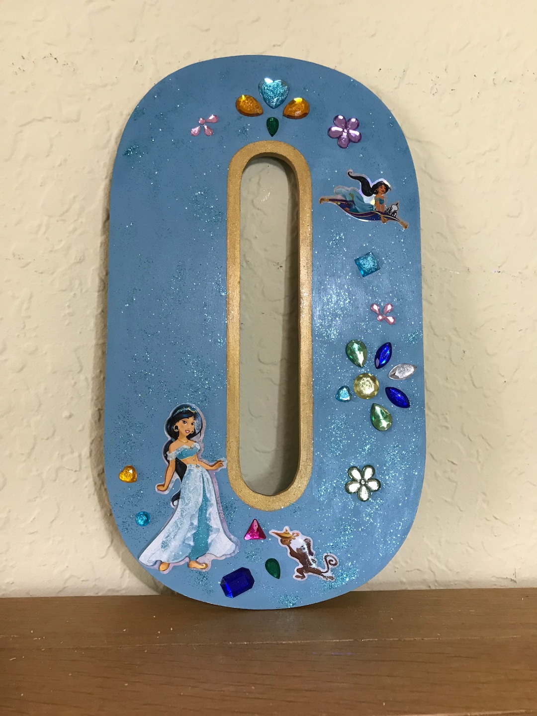 Personalized Disney Aladdin Jasmine Inspired Wooden Letters for Wall ...