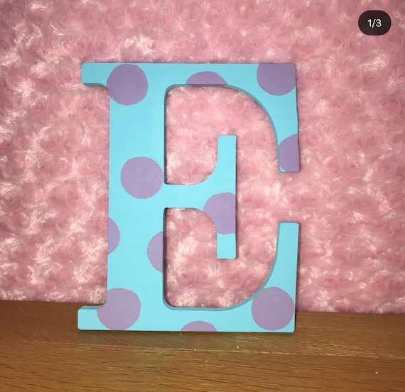 Personalized Disney Inspired Monsters Inc Wooden Letters for | Etsy