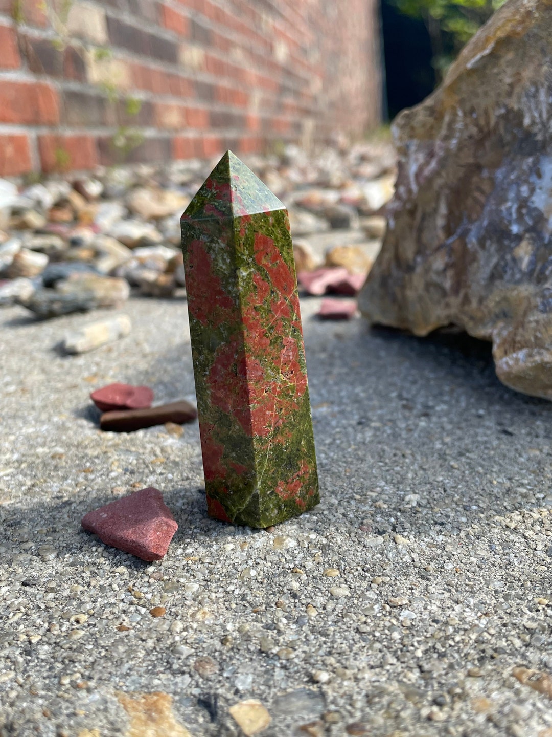 Unakite Tower - Etsy
