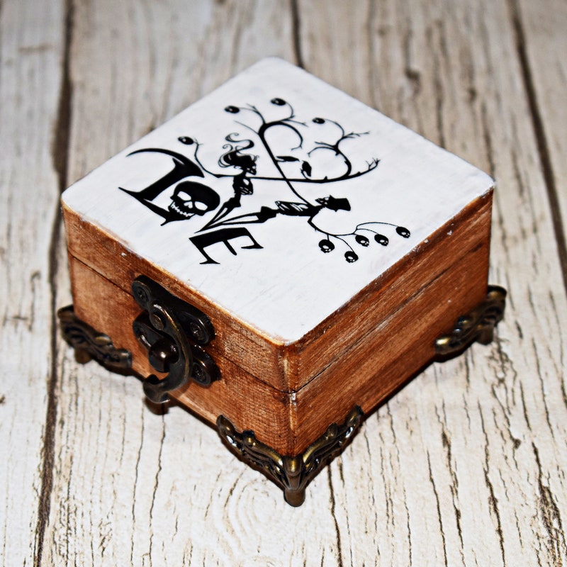Skull Ring Box - Etsy