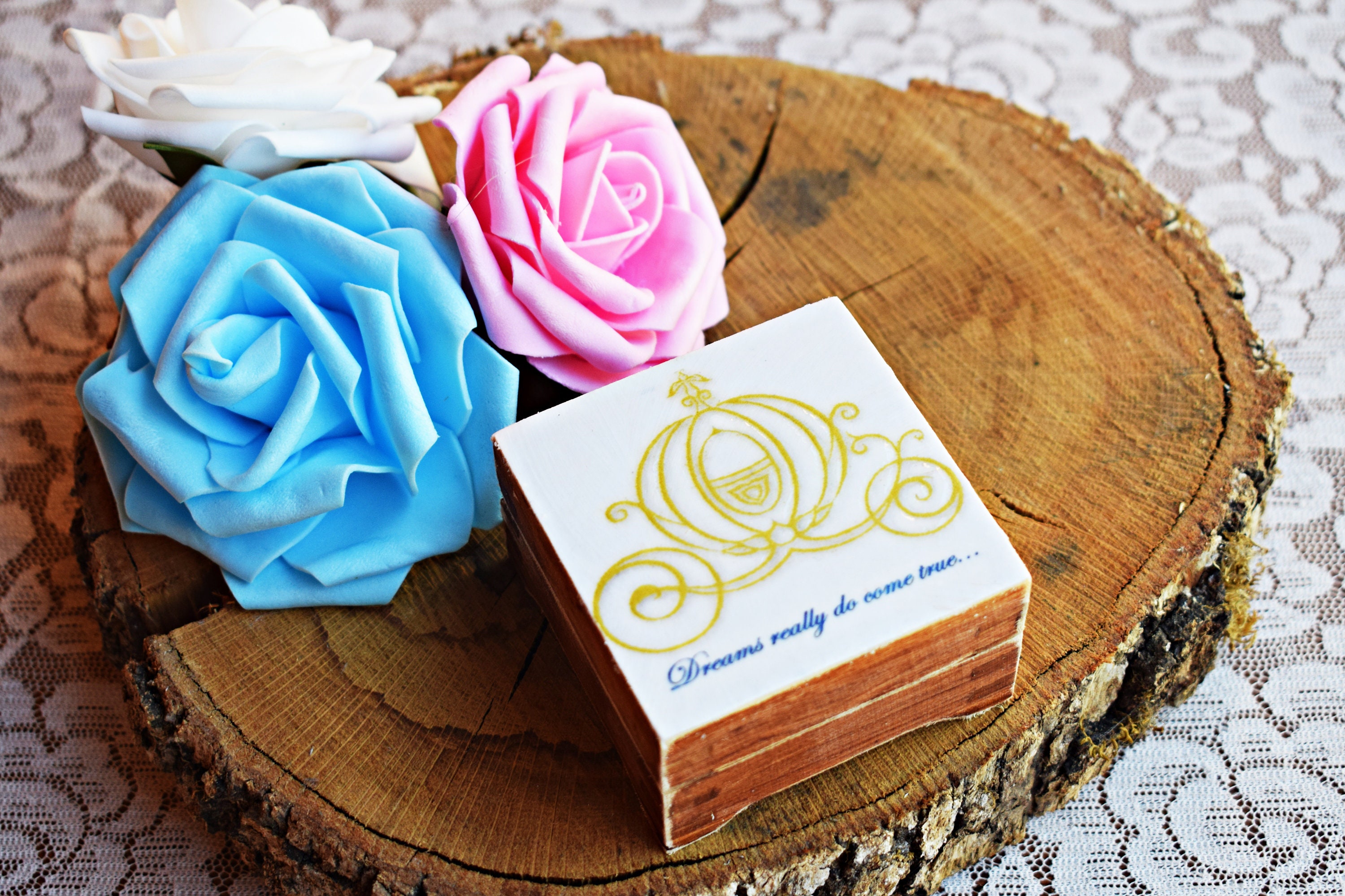 Cinderella Carriage Ring Box, Disney Wedding Ring Box, Proposal Ring ...