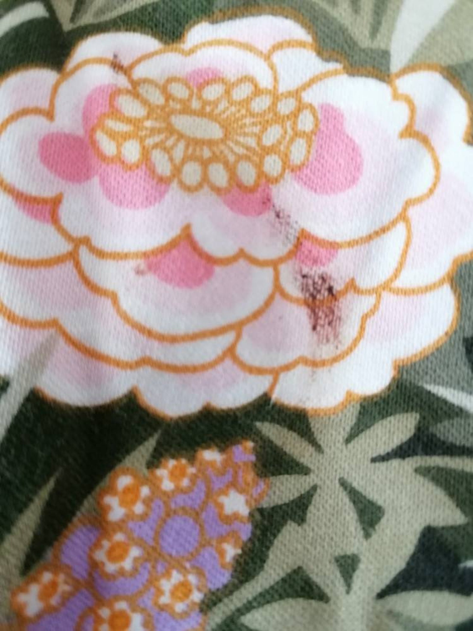 Pat Albeck Italian Garden Fabric for Osman Furnishing 2 Lined Curtains ...