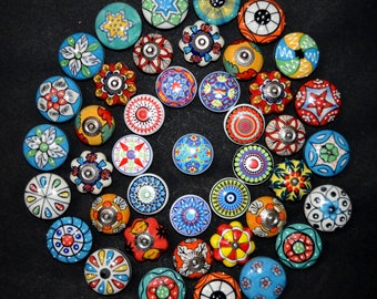 Hand painted knobs | Etsy
