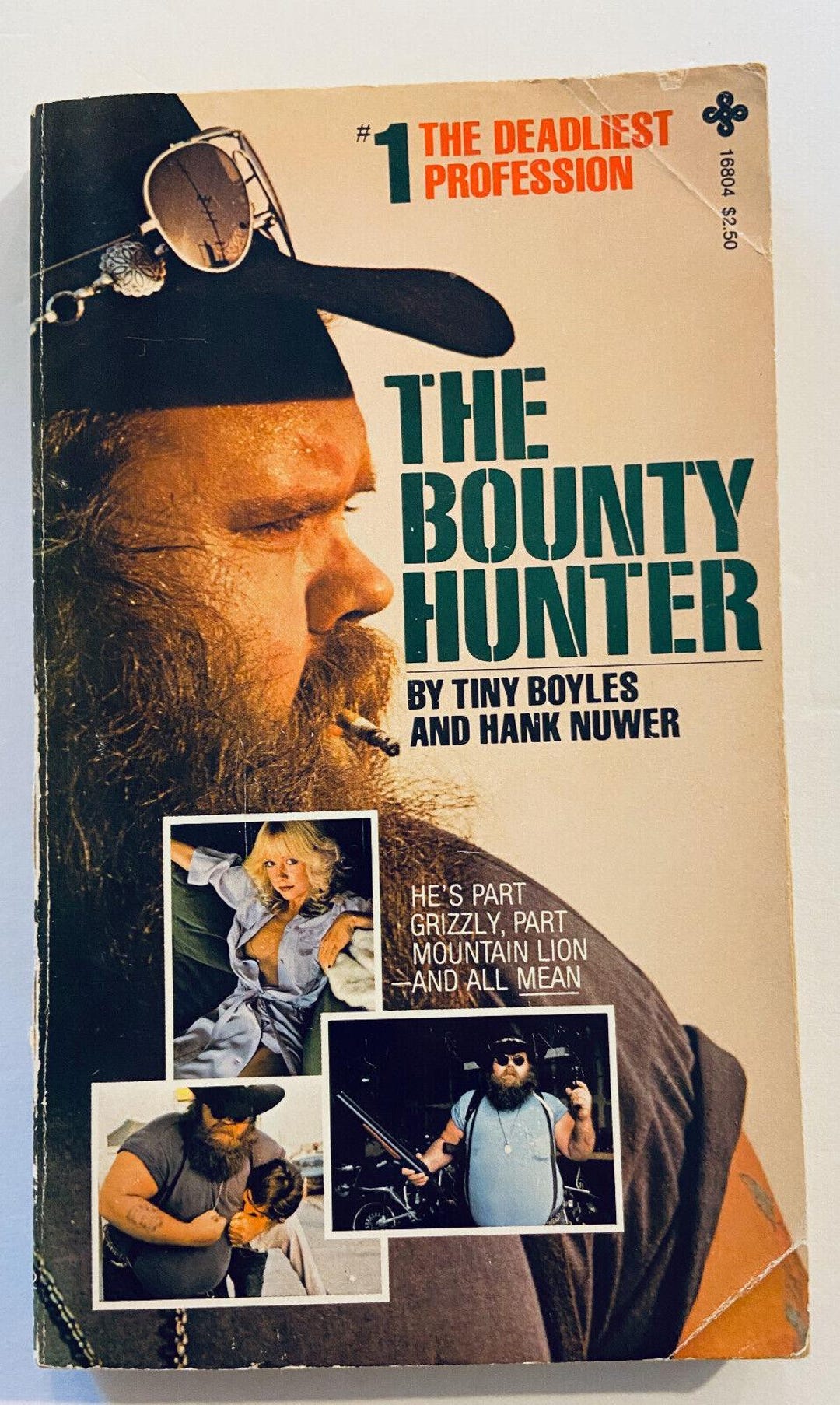 Bounty Hunter 1 Tiny Boyles Hank Nuwer 1981 Playboy Paperback 1st Printing Vintage Pulp Fiction ...