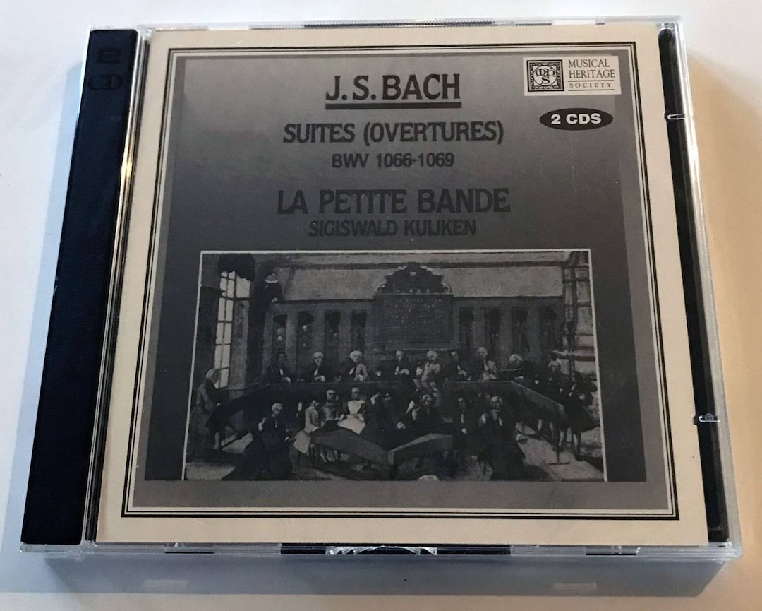 Johann Sebastian Bach Classical 2 CD Set Sigiswald Kuijken Suites ...