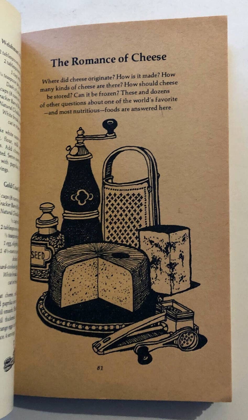 Complete Cheese Cookbook Kraft 1971 Recipes Vintage Cheese Serving Tips ...