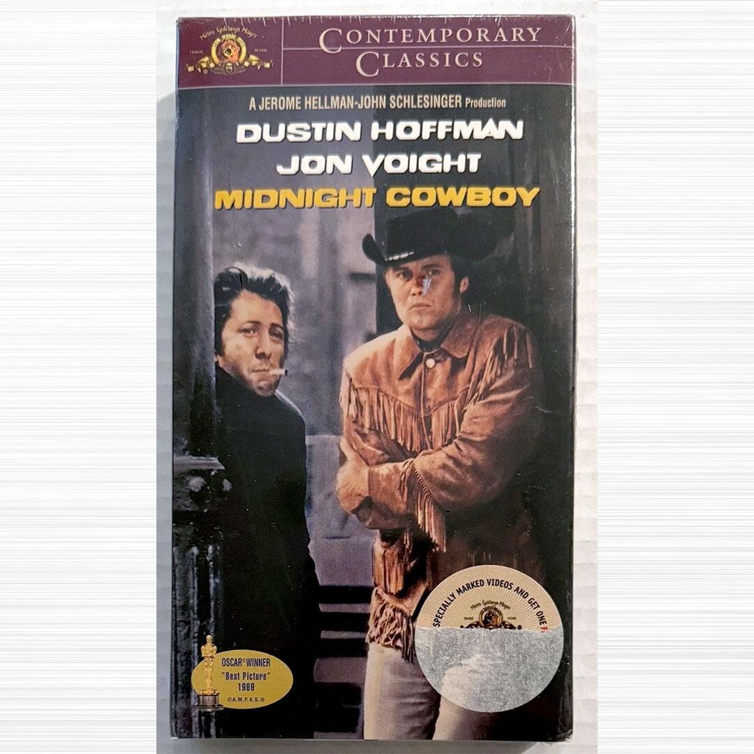 Midnight Cowboy 1969 VHS Dustin Hoffman Jon Voight Best Picture Winner ...