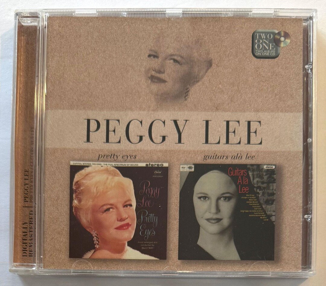 Peggy Lee Pretty Eyes Guitars Ala Lee CD 1999 Capitol 24 Tracks Call Me ...