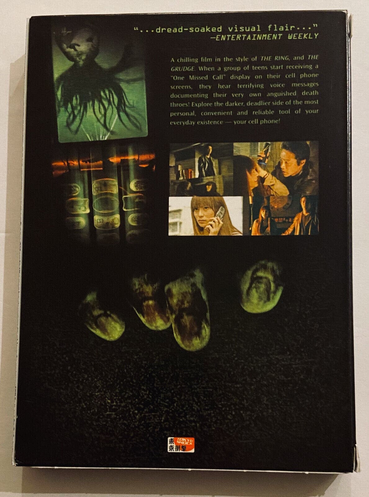 One Missed Call 2005 Double Disc DVD Special Edition With Making of ...