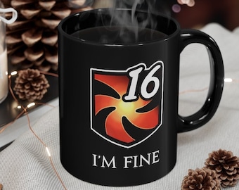 FFXIV Vuln Stack I'm Fine Double Sided Final Fantasy 14 Mug - Etsy