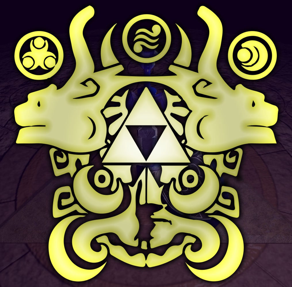 Wind Waker Crest the Legend of Zelda Silhouette for T-shirt - Etsy