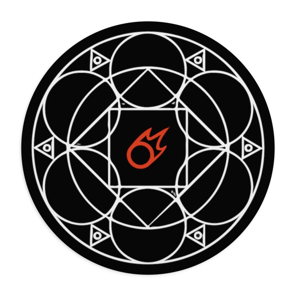 Black Mage Ley Lines for FFXIV Players Office Mouse Mat - Etsy Australia