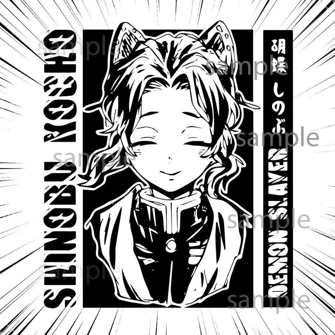 Anime Characters SVG Shoujo Silhouette for T-shirt, Vynil Stickers ...