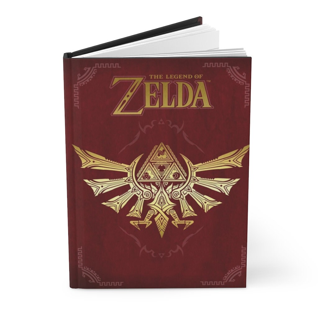 Triforce Eagle the Legend of Zelda Hardcover Journal - Etsy