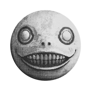 Emil Yoko Taro Face Mask Nier Automata / Replicant Round Rug 60 ...