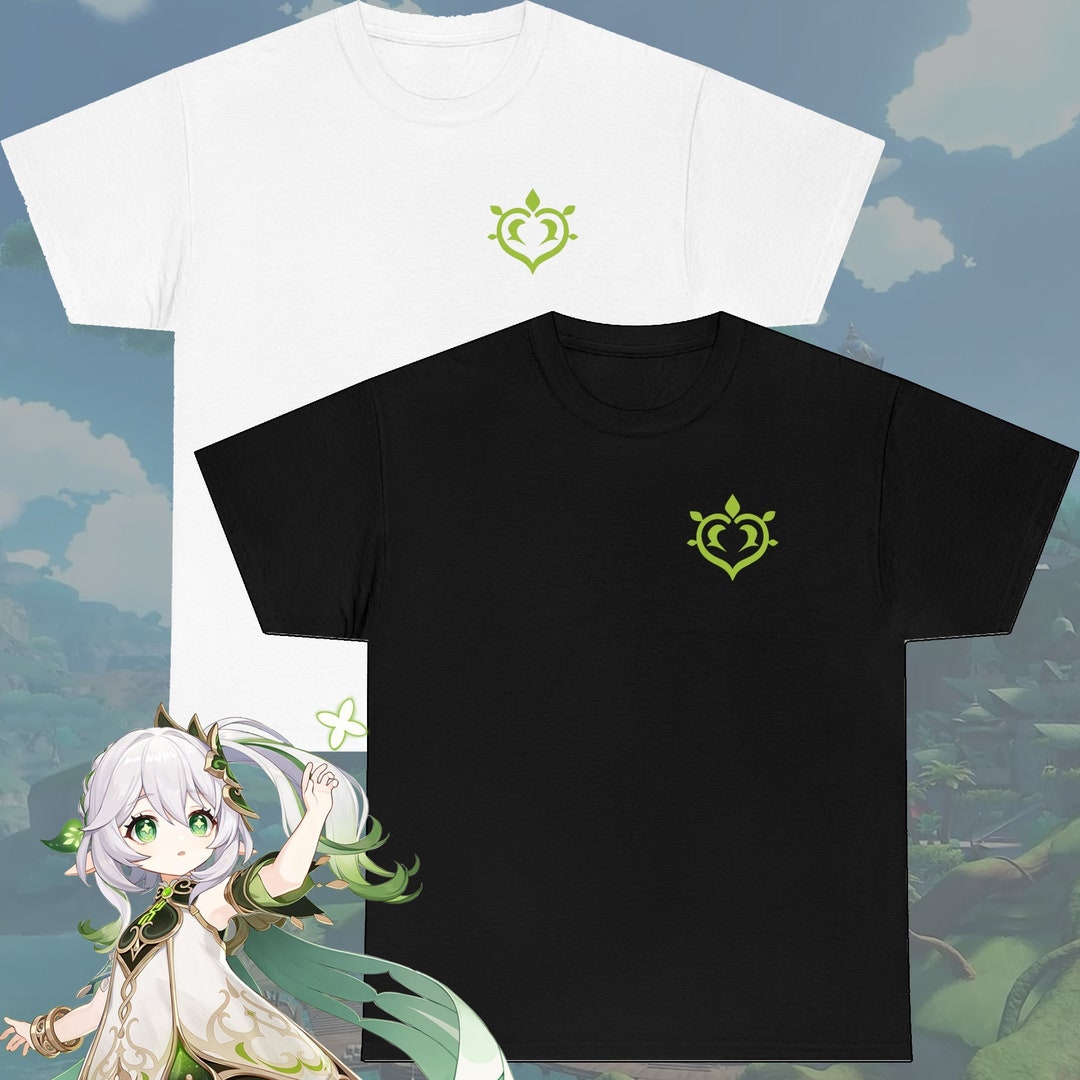 Dendro Elemental Genshin Impact Pocket Minimalist Design T Shirt - Etsy