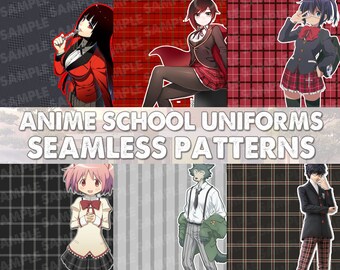 Jjk Uniform Pattern - Etsy