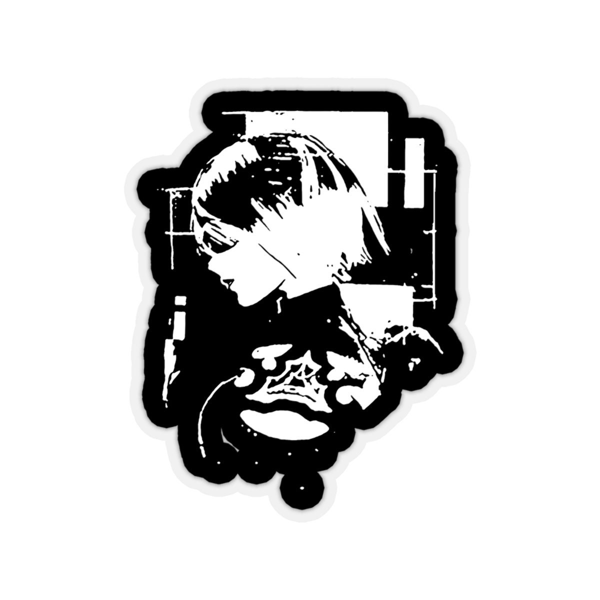 Nier Automata 2B Yorha Kiss-cut Stickers - Etsy UK