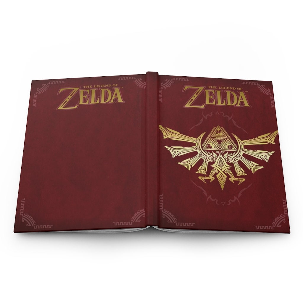 Triforce Eagle the Legend of Zelda Hardcover Journal - Etsy