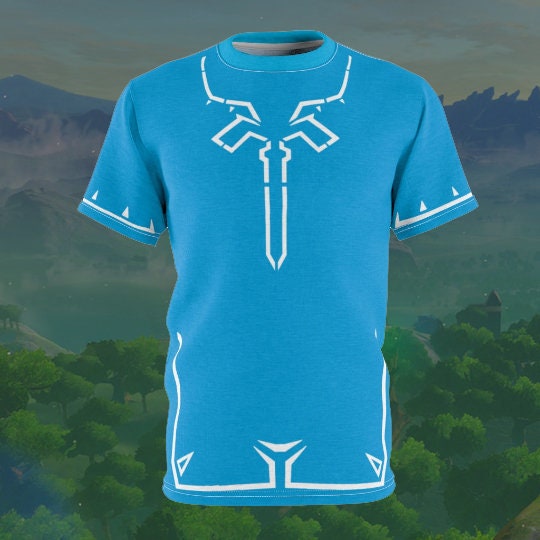 Link Breath of the Wild Champion's Tunic T Shirt Unisex | Etsy