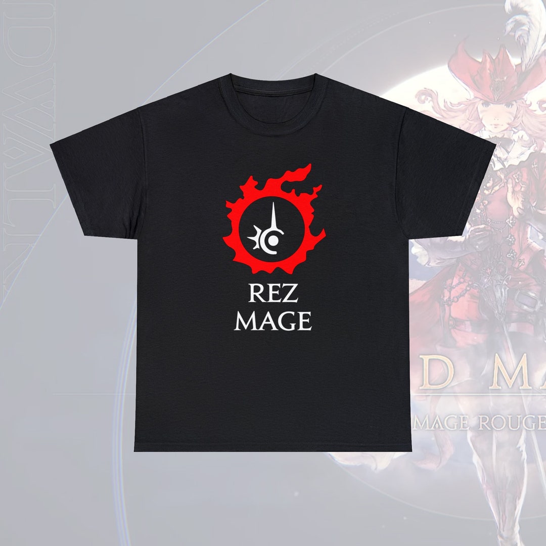 Red Mage Funny Meme for MMORPG Gamers - RDM Rez Mage T-shirt - Etsy