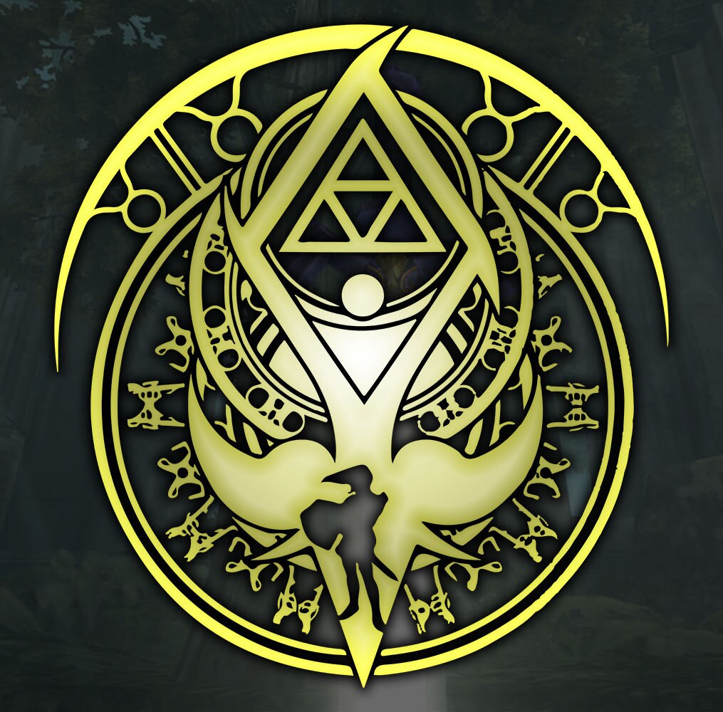 Twilight Princess Crest the Legend of Zelda Silhouette for - Etsy