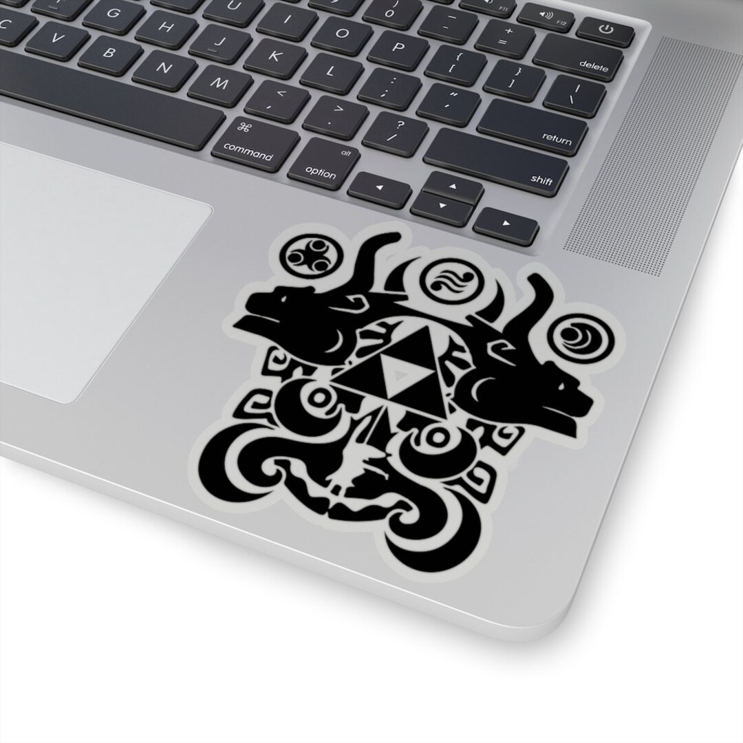 Wind Waker Crest the Legend of Zelda Silhouette Kiss-cut - Etsy