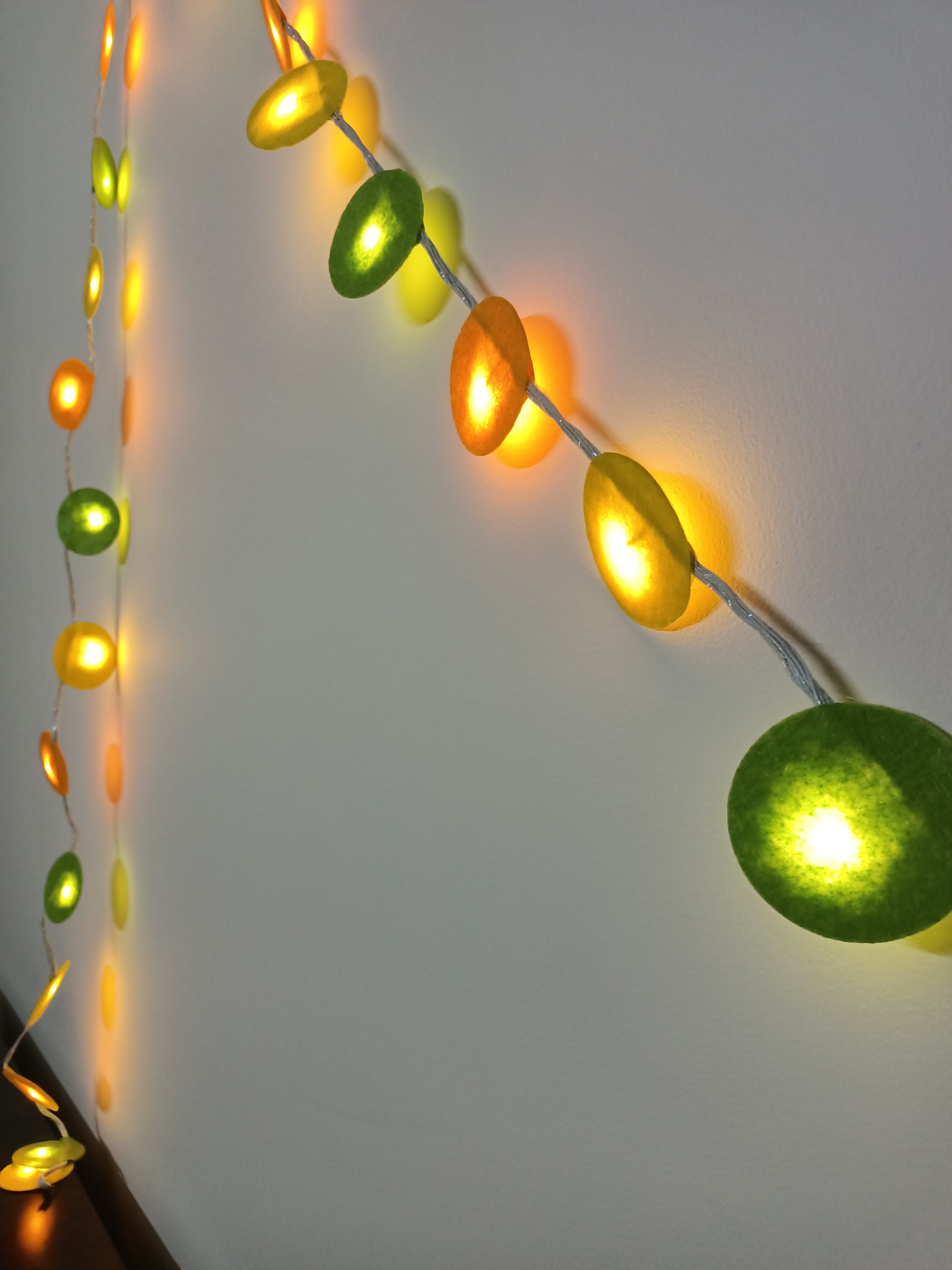 Hearts and Circles String Light/home Decor - Etsy