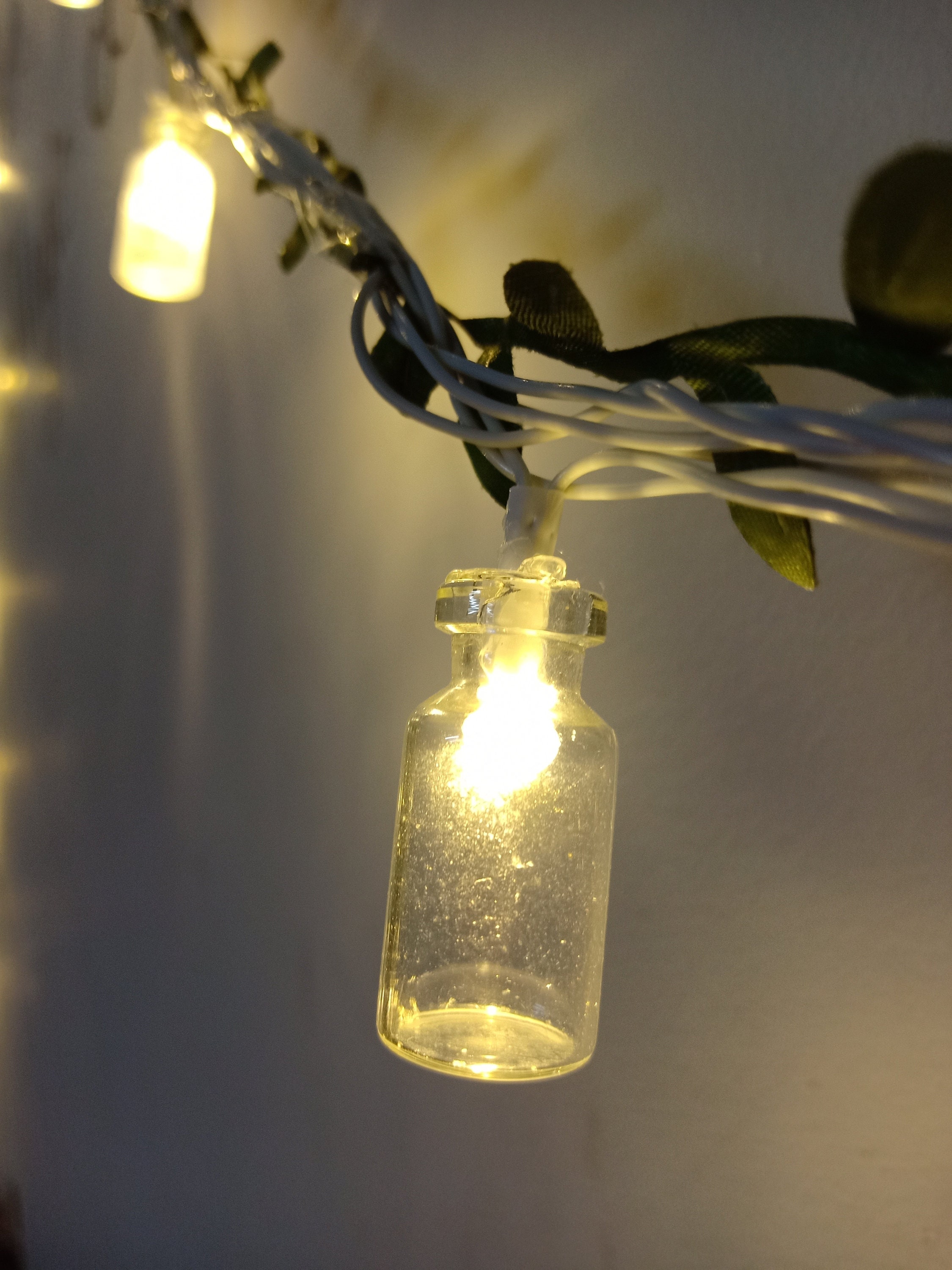 Mini Vial String Light/home Decor - Etsy