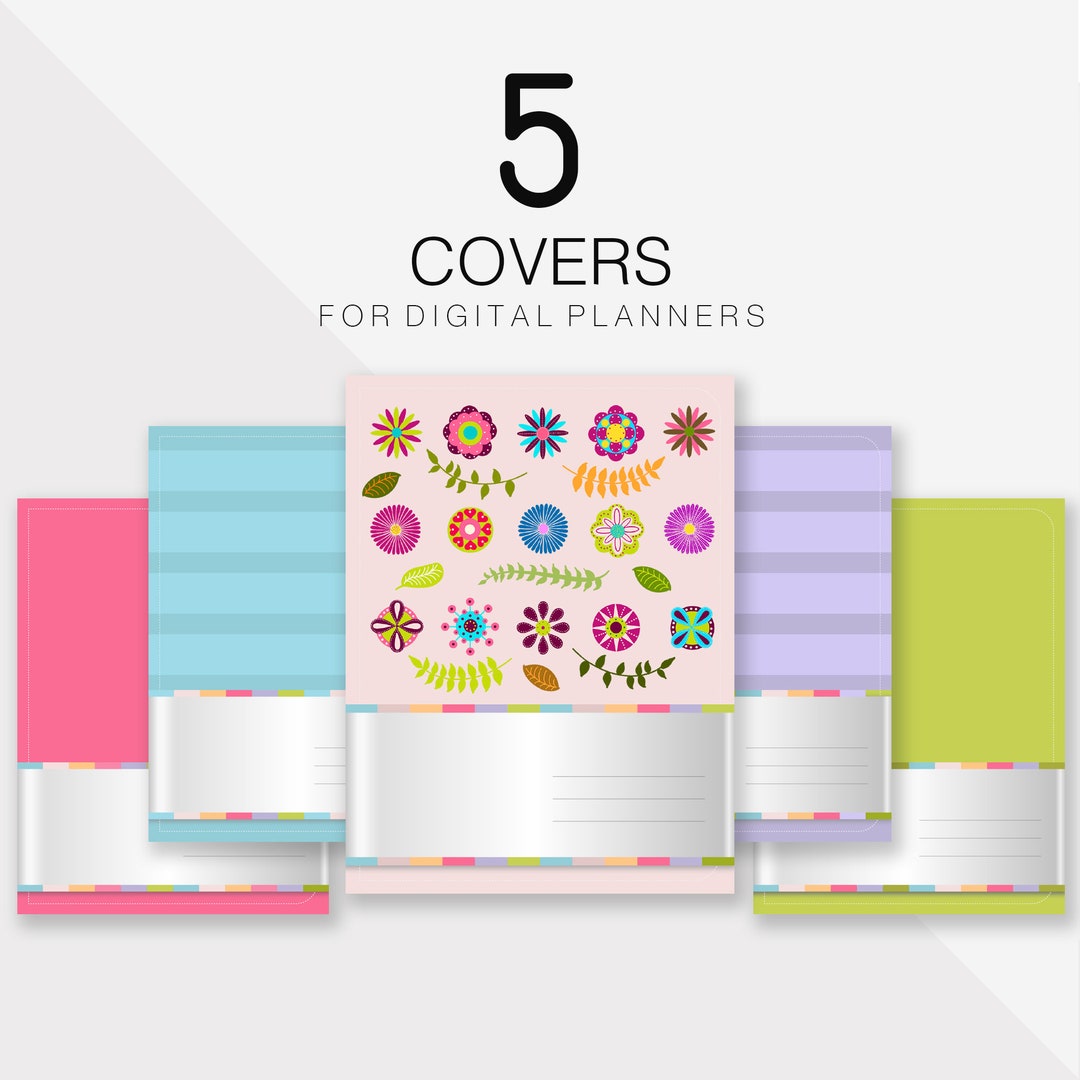 Digital Planner Covers, Digital Journal Cover, Digital Planning ...
