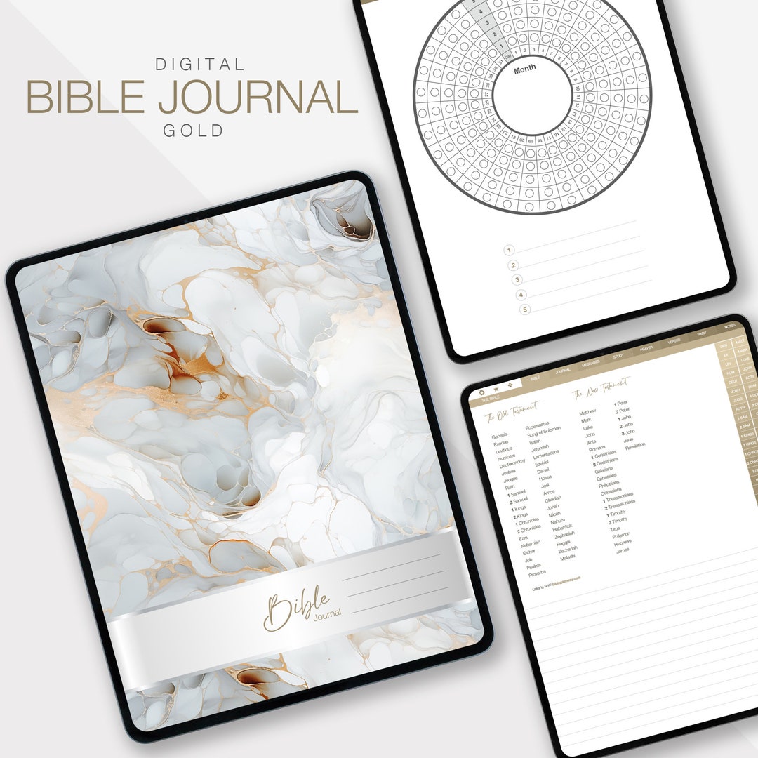 Digital Bible Planner Digital Bible Journal Devotional Bible Group ...
