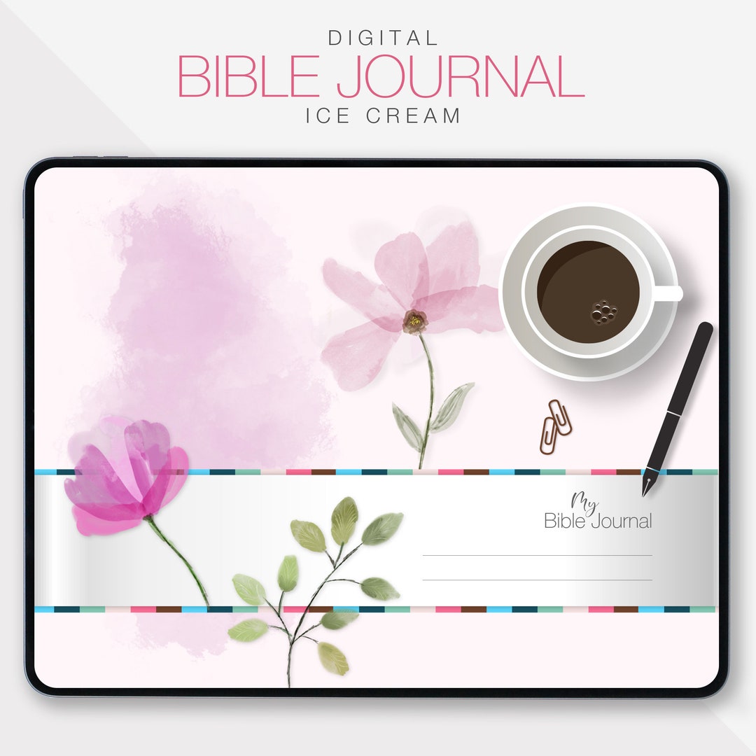 Digital Bible Planner, Bible Journal, Faith Devotional, Bible ...