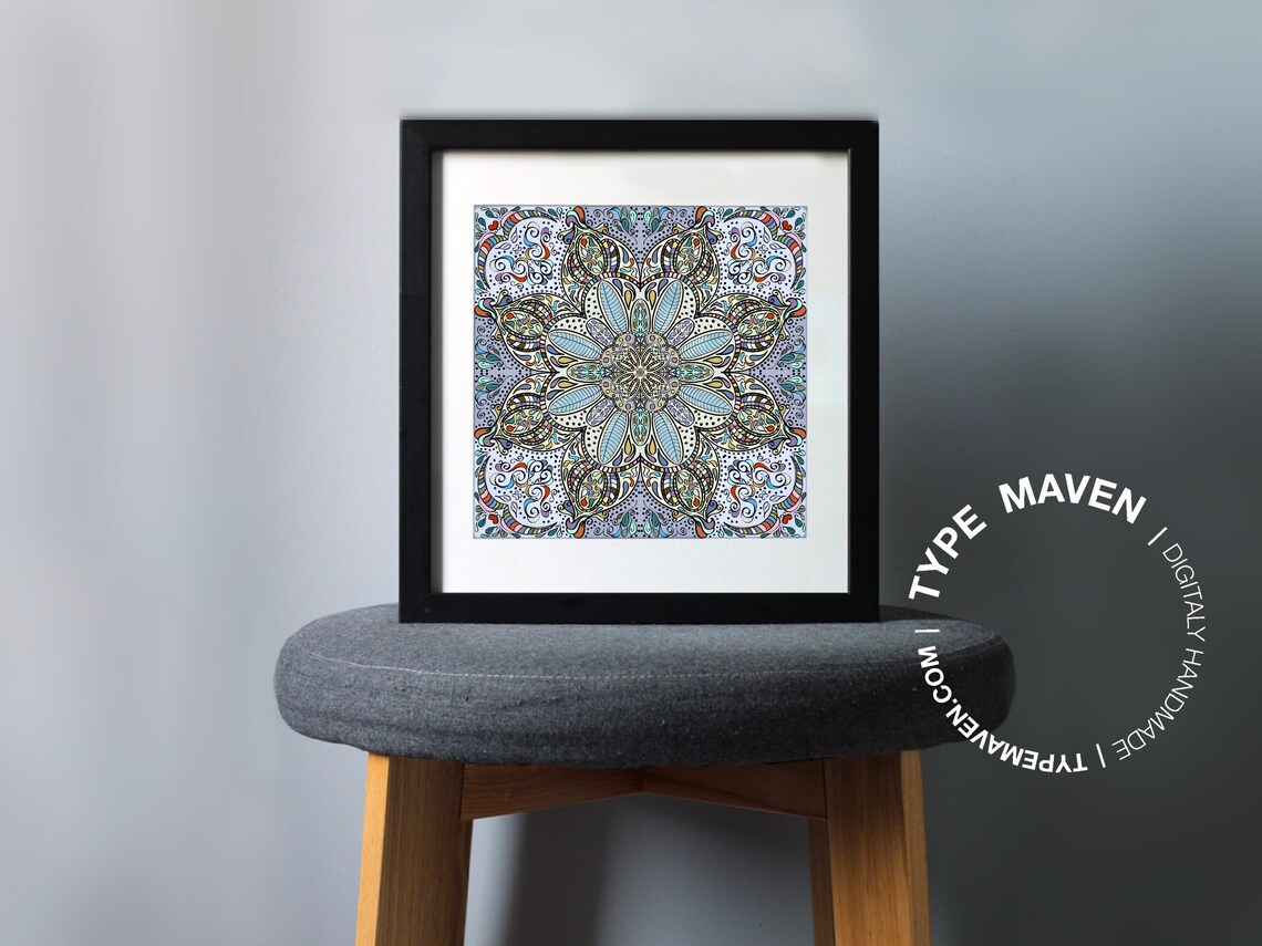 10 Mandala Coloring Pages Adult Colouring Book Coloring | Etsy