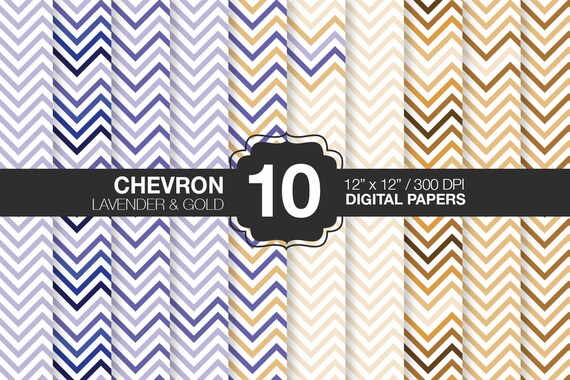 10 Digital Paper Pack Chevron Pattern Digital Backgrounds | Etsy