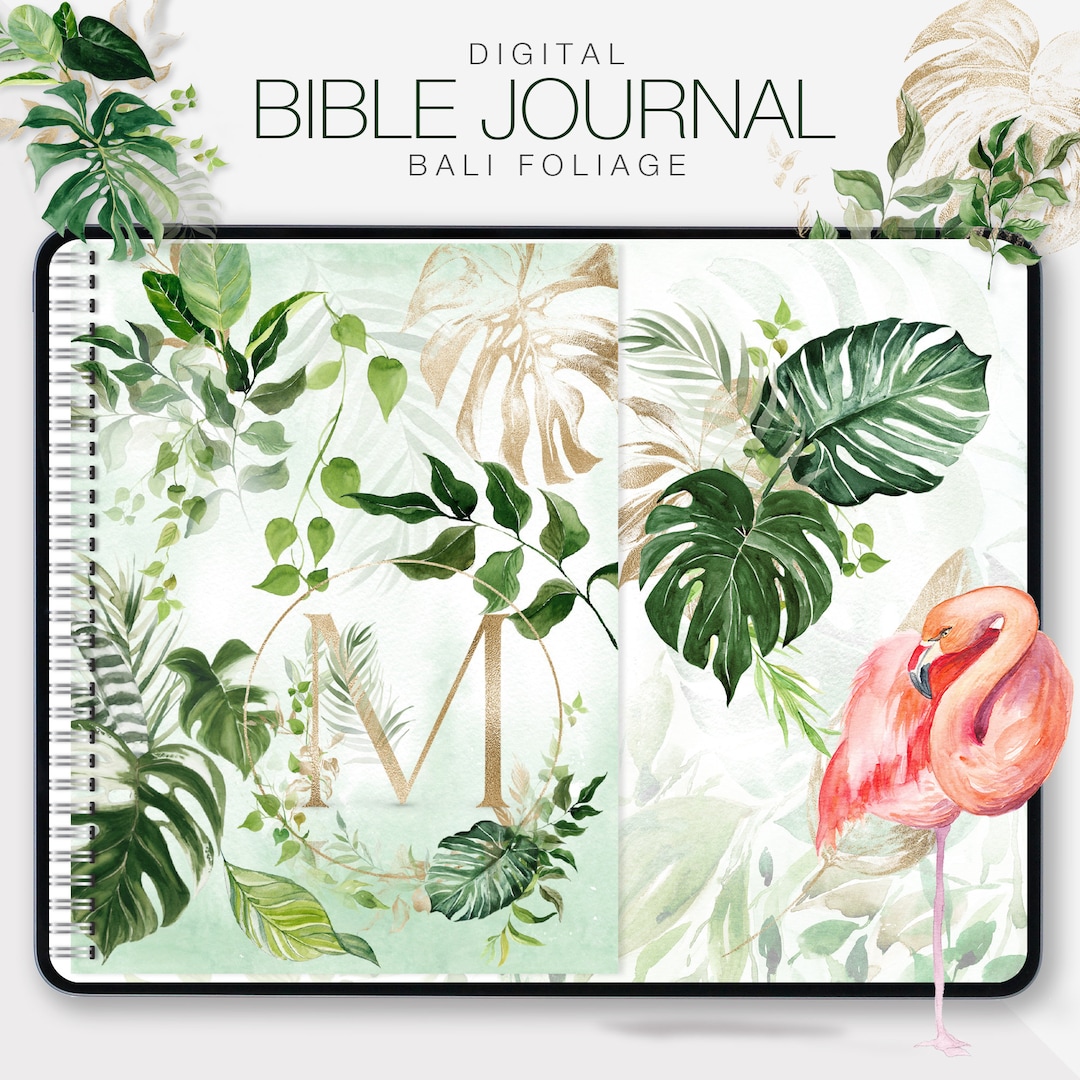Digital Bible Planner Digital Bible Journal Devotional Bible Study ...