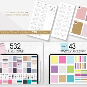 Undated Goodnotes Planner Monthly Digital Planner Goodnotes Template ...