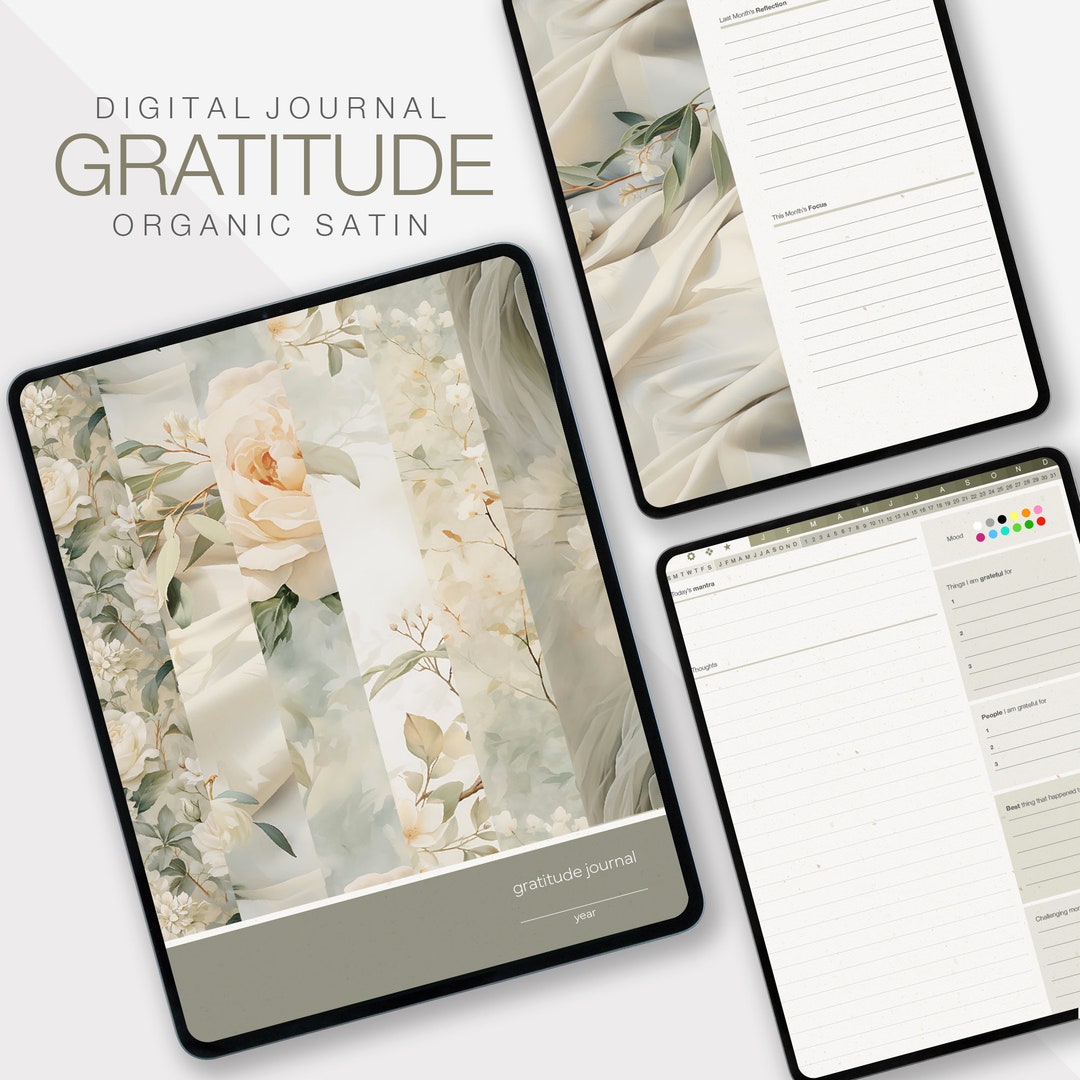 Digital Gratitude Journal Goodnotes Dear Diary Digital Journal ...