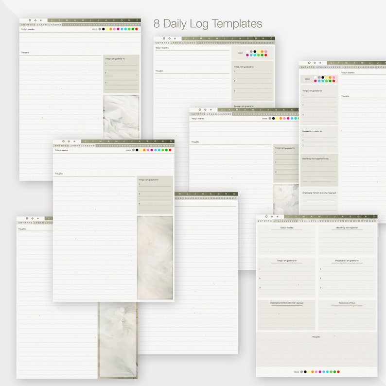 Digital Gratitude Journal Goodnotes Dear Diary Digital Journal ...